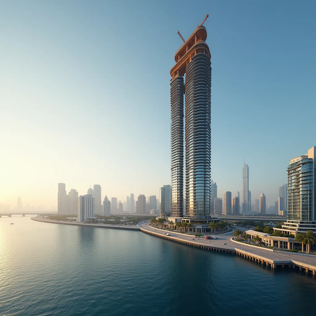 Progress of Dubai Creek Tower: A New Era for Dubai