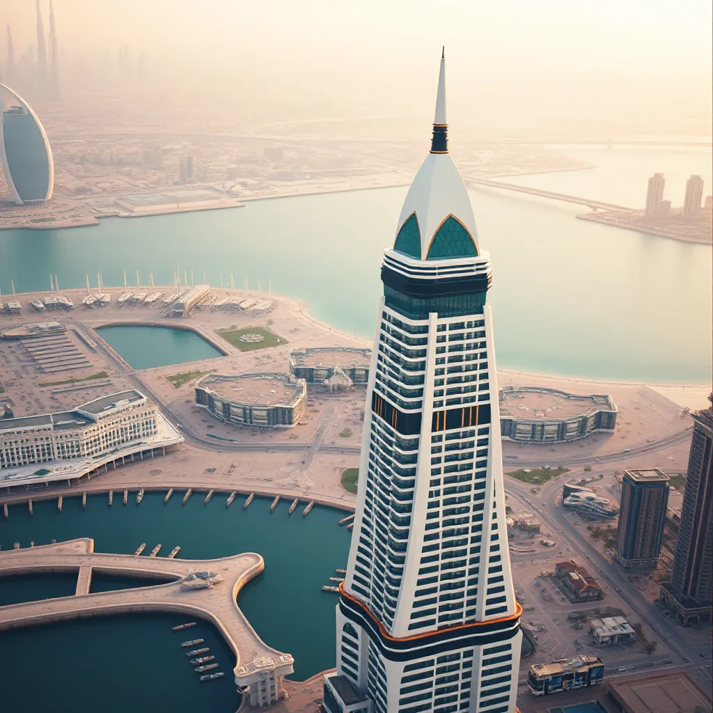 The Palm Tower: Exploring Dubai's Architectural Jewel